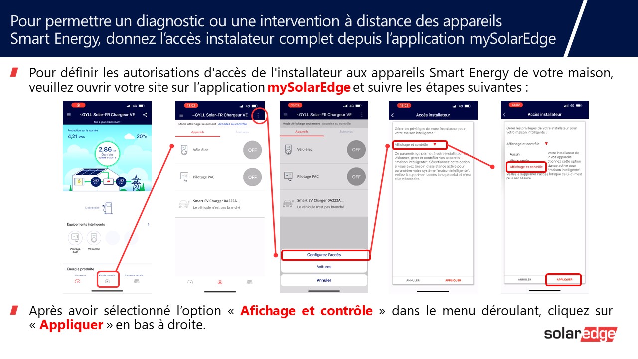 mySolarEdge : l’application de supervision pour vos clients